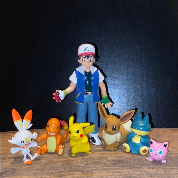 Pokemon | Toys | Classic Pokmon Ash And Assorted Figures | Poshmark
